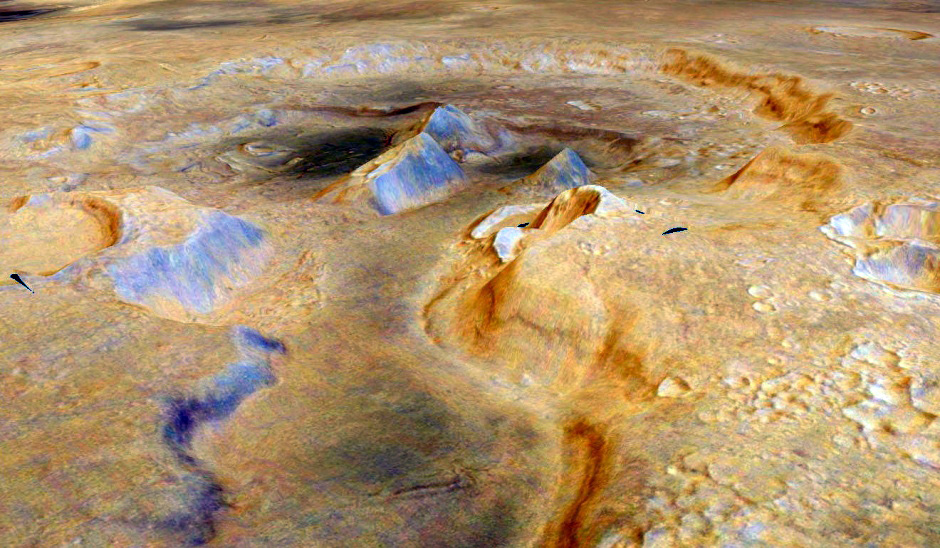 Descubren supervolcanes en Marte | Telescopios Chile