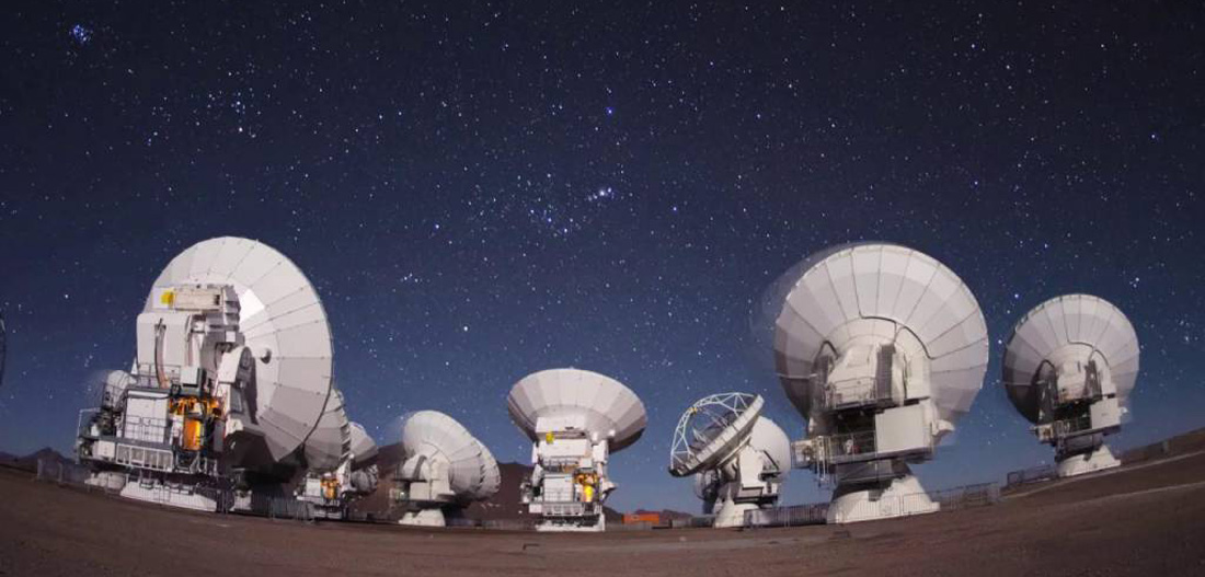 Los nuevos ojos del observatorio ALMA | Telescopios Chile