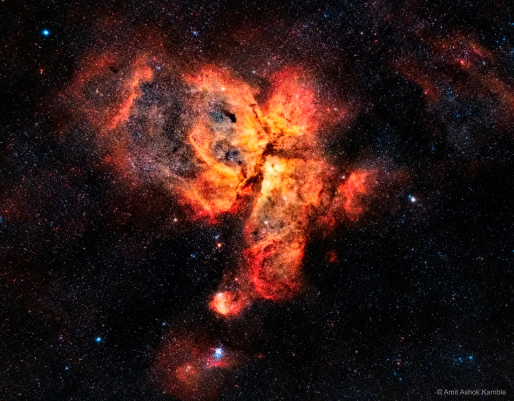 La gran nebulosa en Carina | Telescopios Chile