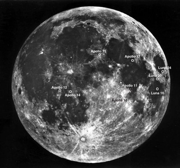Lo que revela el primer mapa geológico de toda la superficie de la Luna | Telescopios Chile