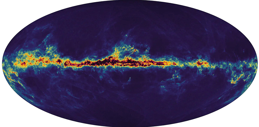 Lo que revela el nuevo mapa más completo de la Vía Láctea | Telescopios ...